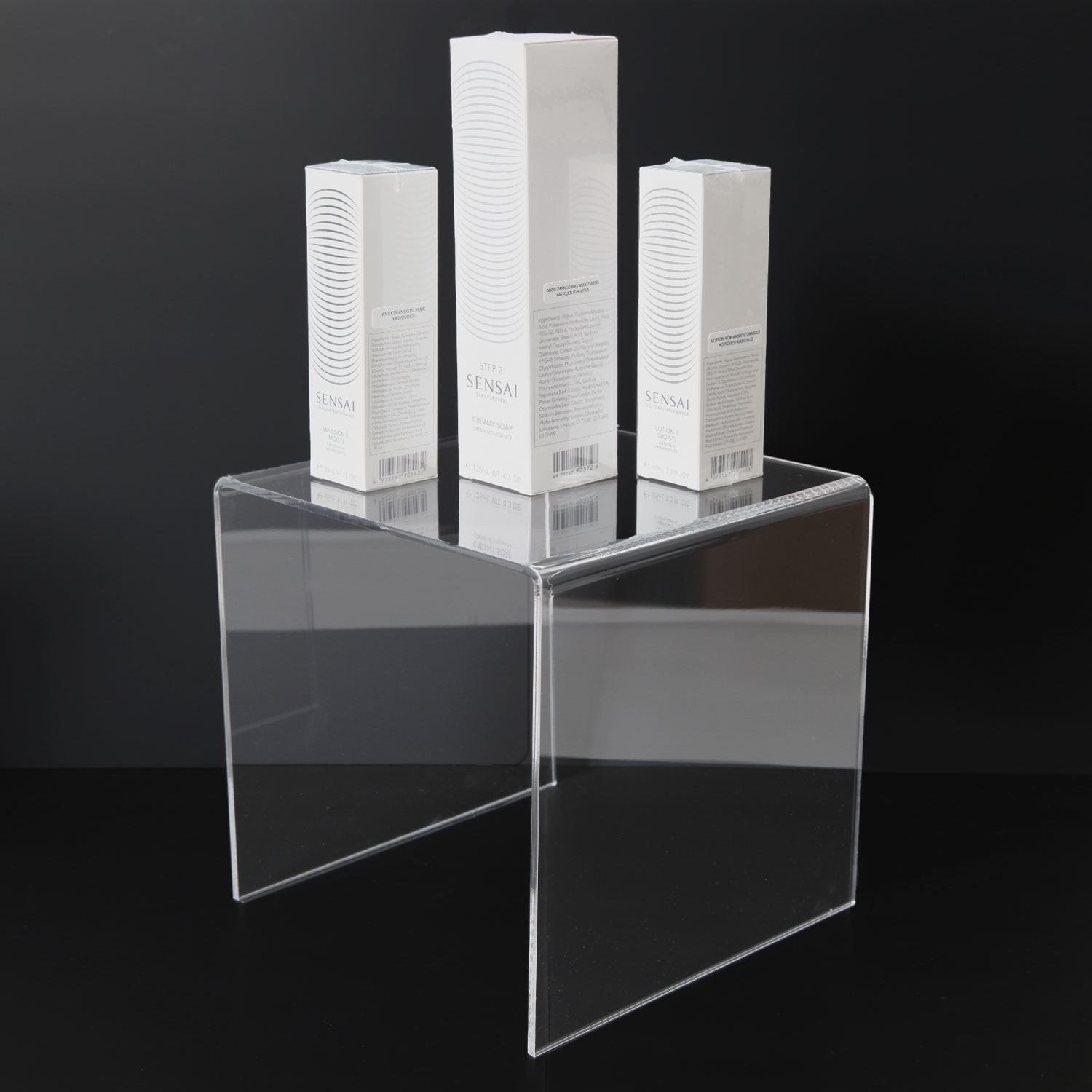 Akryl Display Podier | Displayställ | Skiltex.se