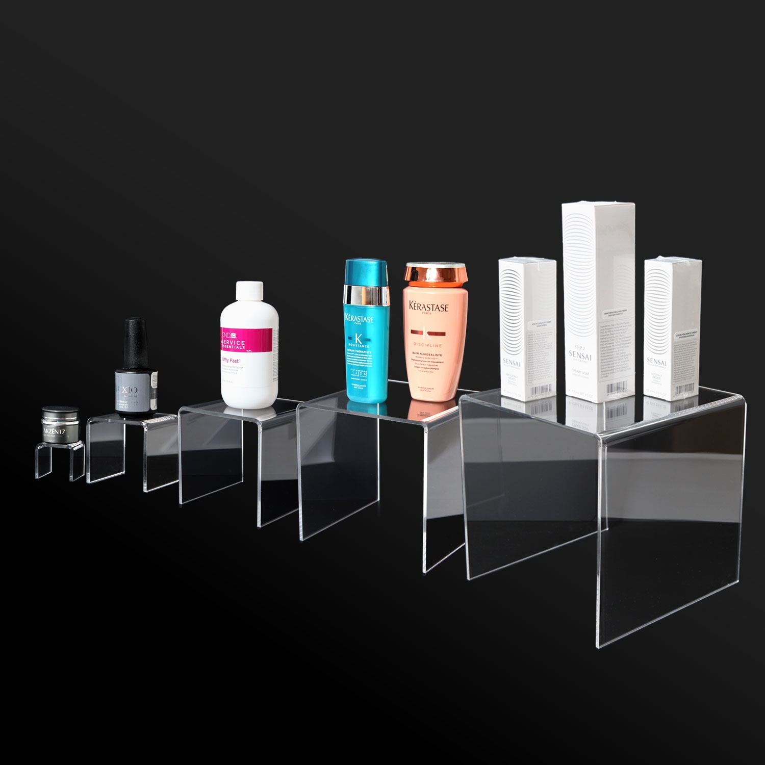 Akryl Display Podier | Displayställ | Skiltex.se