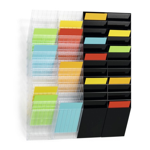 Blankettfack till vägg - Flexiboxx 6xA4 - Skiltex.se