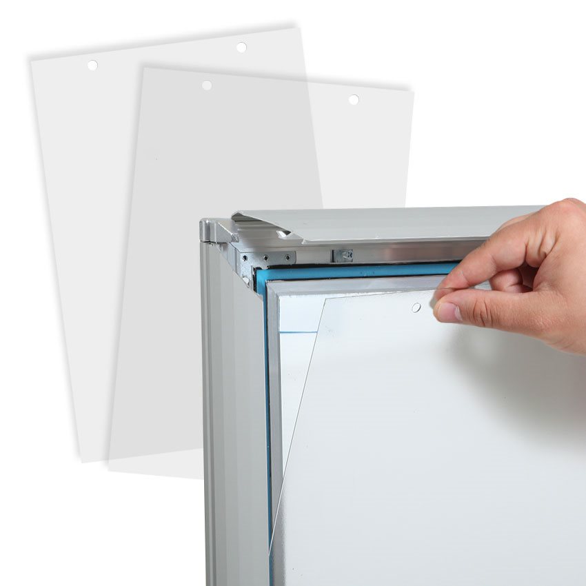 Frontplast till Wind-Sign PLUS Gatupratare