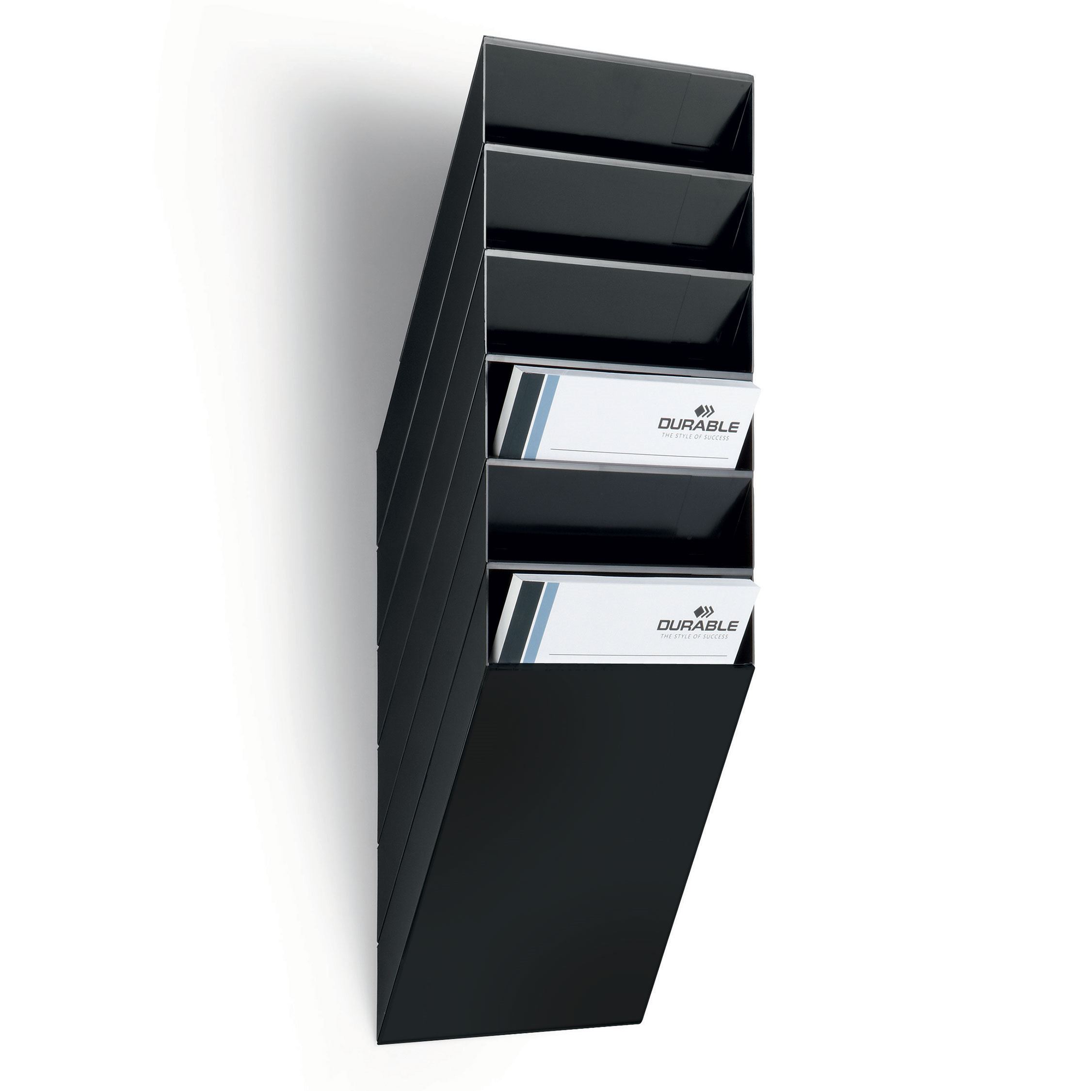 Flexiboxx 6xA4 blankettfack till vägg - Skiltex.se