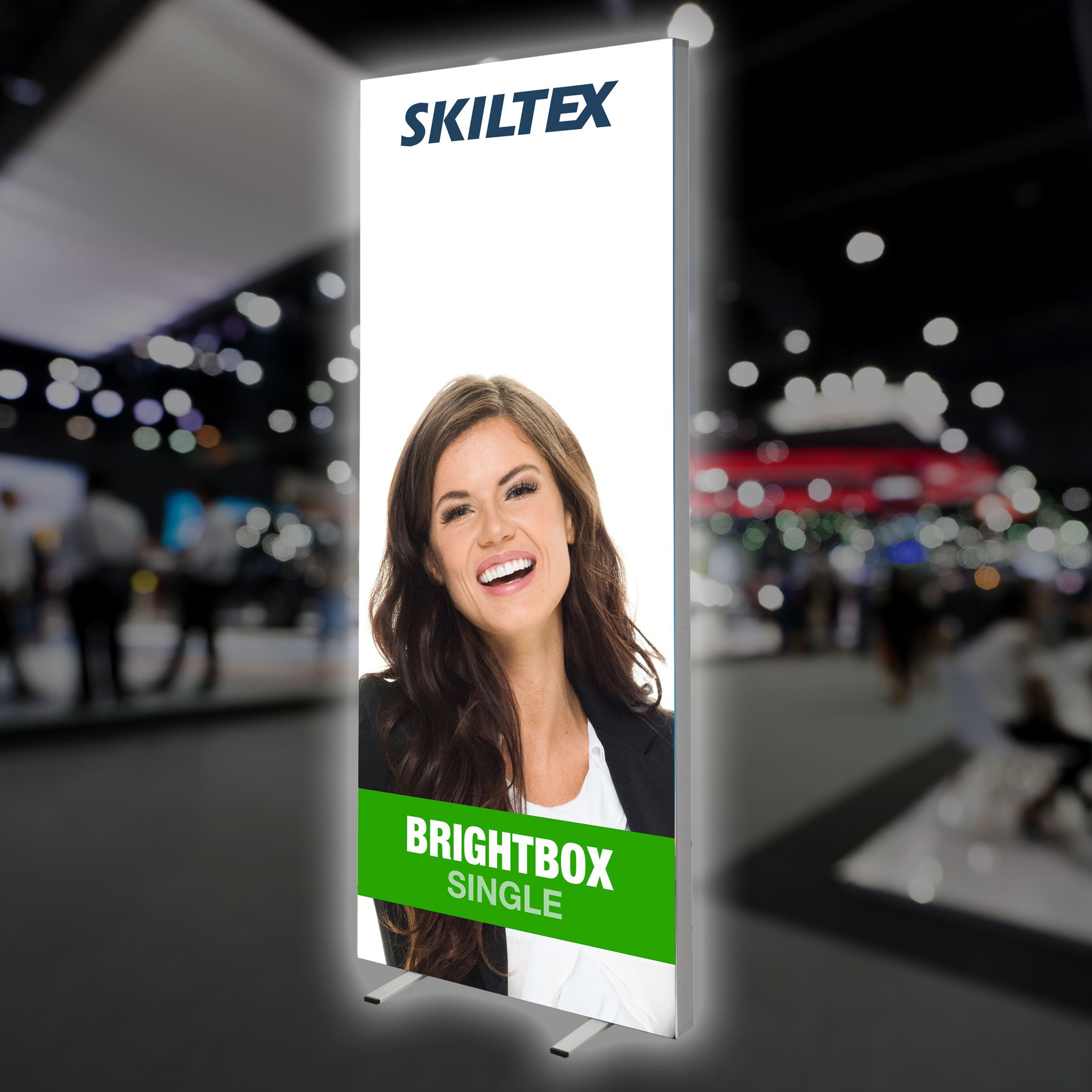 BrightBox Single LED Ljusvägg - 100x250 cm - Inkl tryck