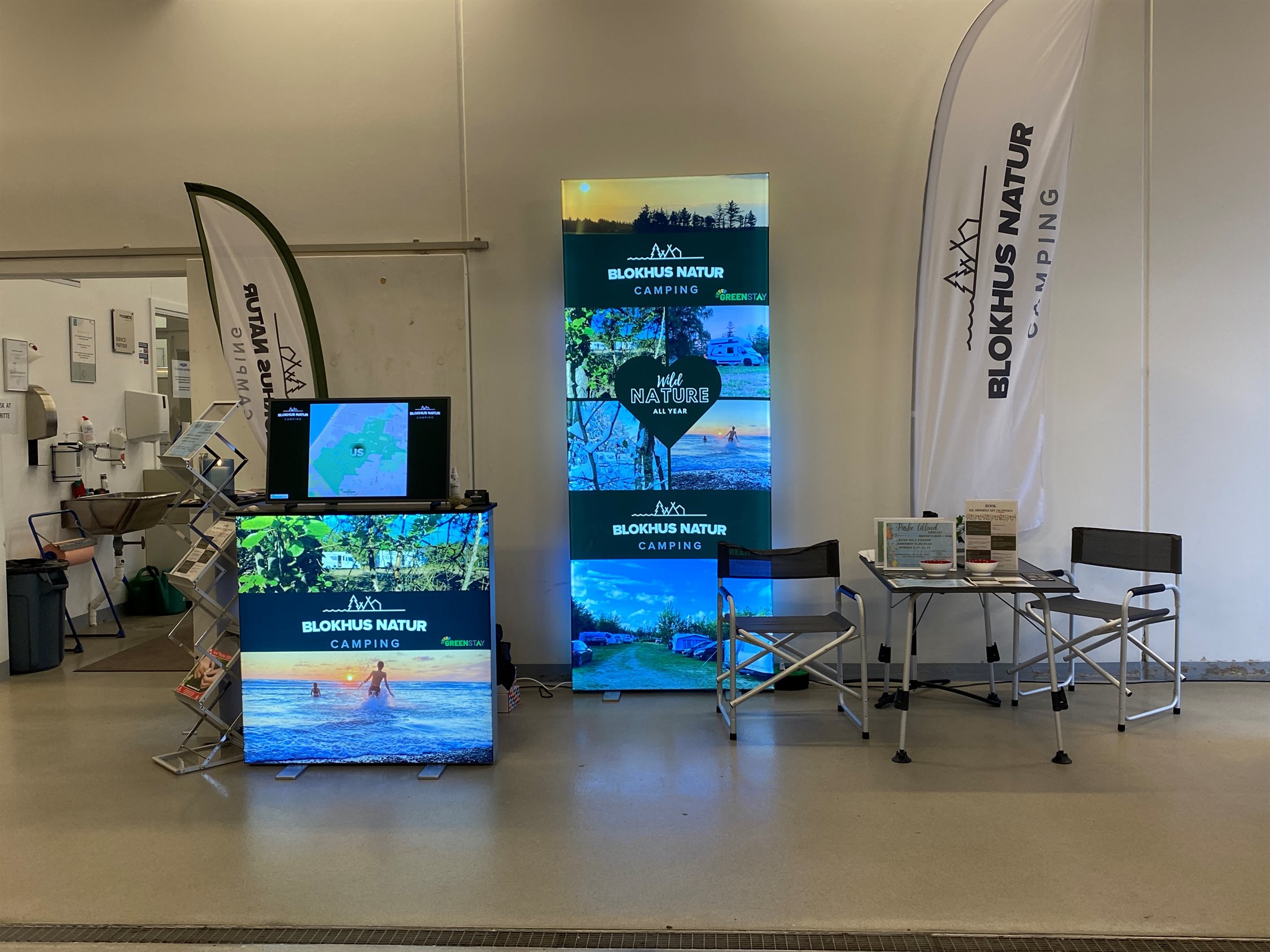 BrightBox Double LED Ljusvägg - 100x250 - Inkl. tryck